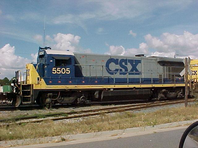 CSX B30-7 5505